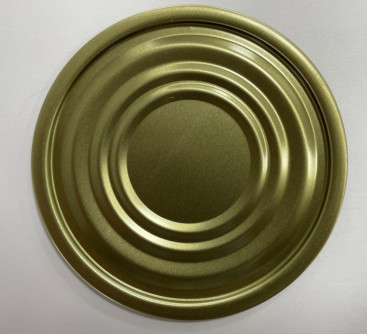 organosol coating BPA free tin can lids cover 300# 82.2mm 73mm tin can ...