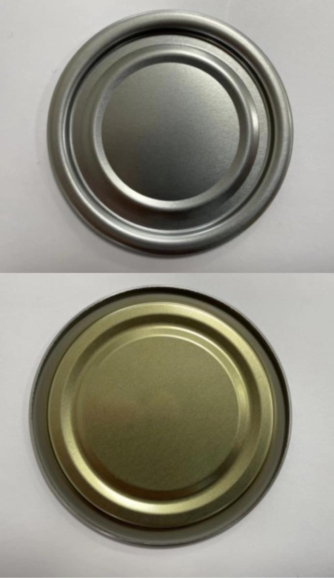 Normal End 200# 50mm Diameter round shape tinplate lid cover for food can